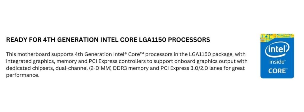 Esonic H81DA1 Intel 4th Gen Motherboard - H81 Chipset | Computer Planet